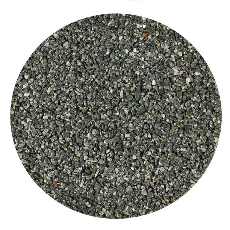 Resin Bound Sample Disc - Grey Graphite Green | 9cm - Polybound